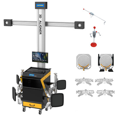 3D Fully Automatic Wheel Alignment Machine Car Tire Wheel Aligner ...
