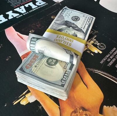 Aged 10k Money Props Toy Play Fake Bills For Video, Learning Education ...