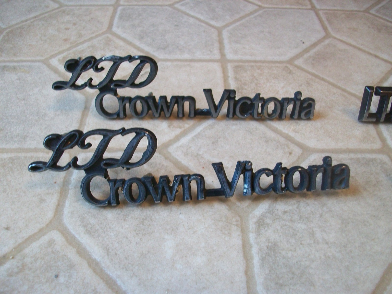 1983-1987 Ford LTD Crown Victoria Emblems | eBay