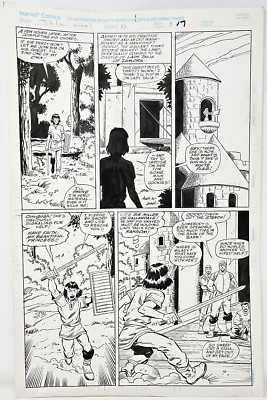 Marvel Comics J2 Issue 10 King Arthur Ron Lim Al Milgrom Original Comic ...