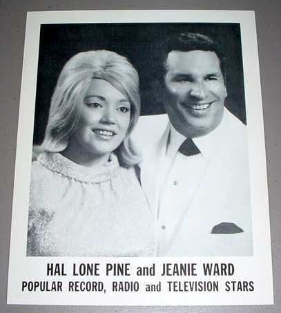 HAL LONE PINE & JEANIE WARD LITHO #1 - Country Singers | eBay