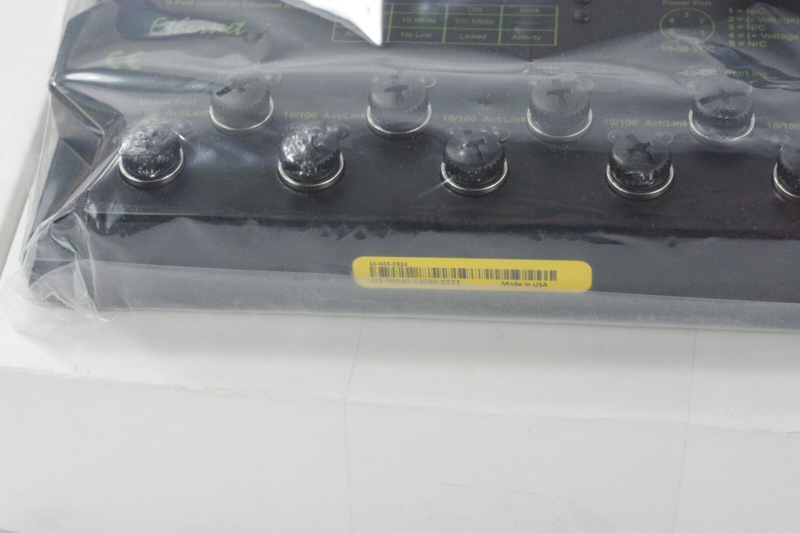 Turck SE-44X-E924 9-Port Industrial PLC Ethernet Switch 10-30 VDC for ...