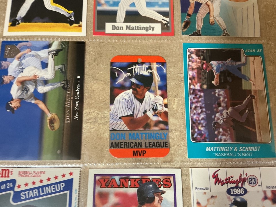DON MATTINGLY : SHARP AND NOT SO COMMON LOT!!!!! PLEASE READ!!!!! | eBay