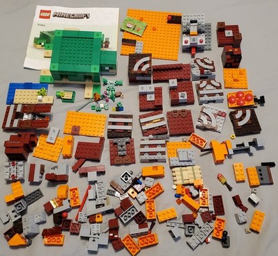 LEGO ~ *** MINECRAFT *** ~ INCOMPLETE SETS & PARTS / PIECES ~ 21254 ...