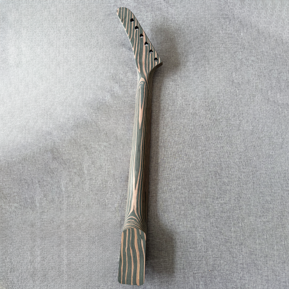 Electric explorer guitar kit zebrawood body neck fingerboard set neck ...