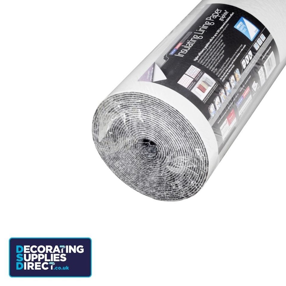 ERFURT Heatsaver 2mm/4mm/Graphite+ Insulating Lining Paper | eBay UK