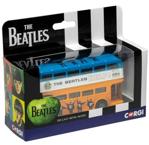 Beatles - HELP! London Double Decker Bus 1:64 Scale Die-Cast Model by ...