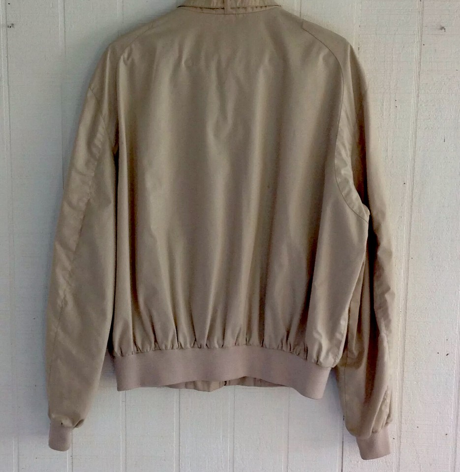 Vintage 80s Members Only Fully Lined Men's The Racer Jacket Rainbow Tag ...