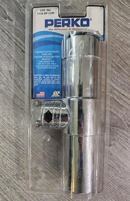 PERKO Clamp-On Fishing Rod Holder 1118DP0CHR 3/4" TO 1" DIA RAILS | eBay