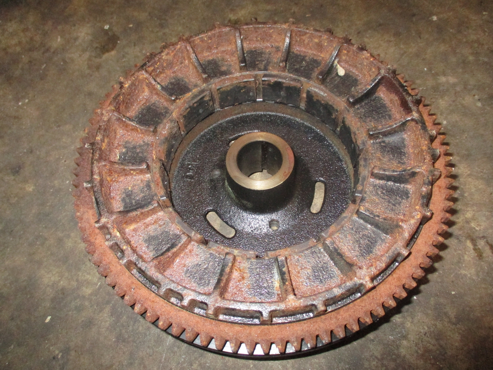 Evinrude ETEC 90hp 2 stroke outboard flywheel (586765) | eBay