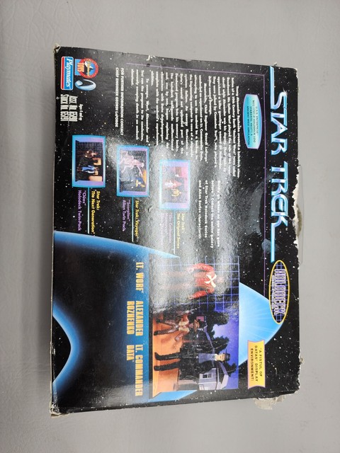 Vintage 1998 Star Trek Holodeck Series Commander Data Worf Alexander ...