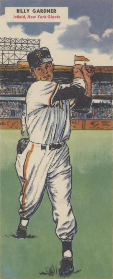 1955 Topps Double Headers - Billy Gardner, Johnny Hetki #61-62 (RC) for ...