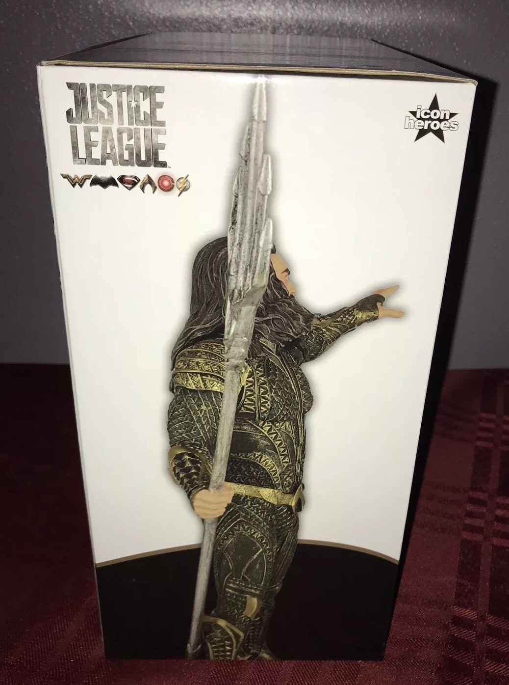 Justice League AQUAMAN GameStop Exclusive STATUE By Icon Heroes Limited ...