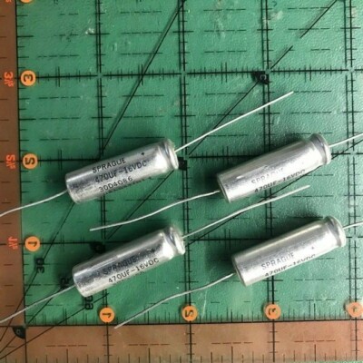 Capacitors - Vintage Sprague