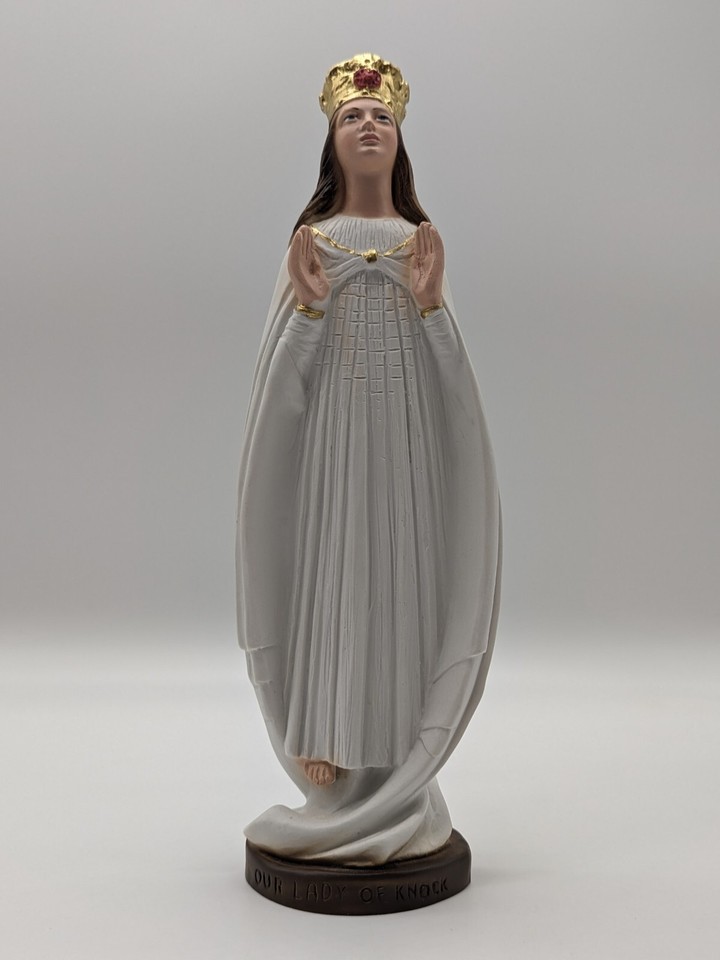 Madonna Statue By Knock CM 28 Powder Marmo. Statues Of Our Lady Of ...