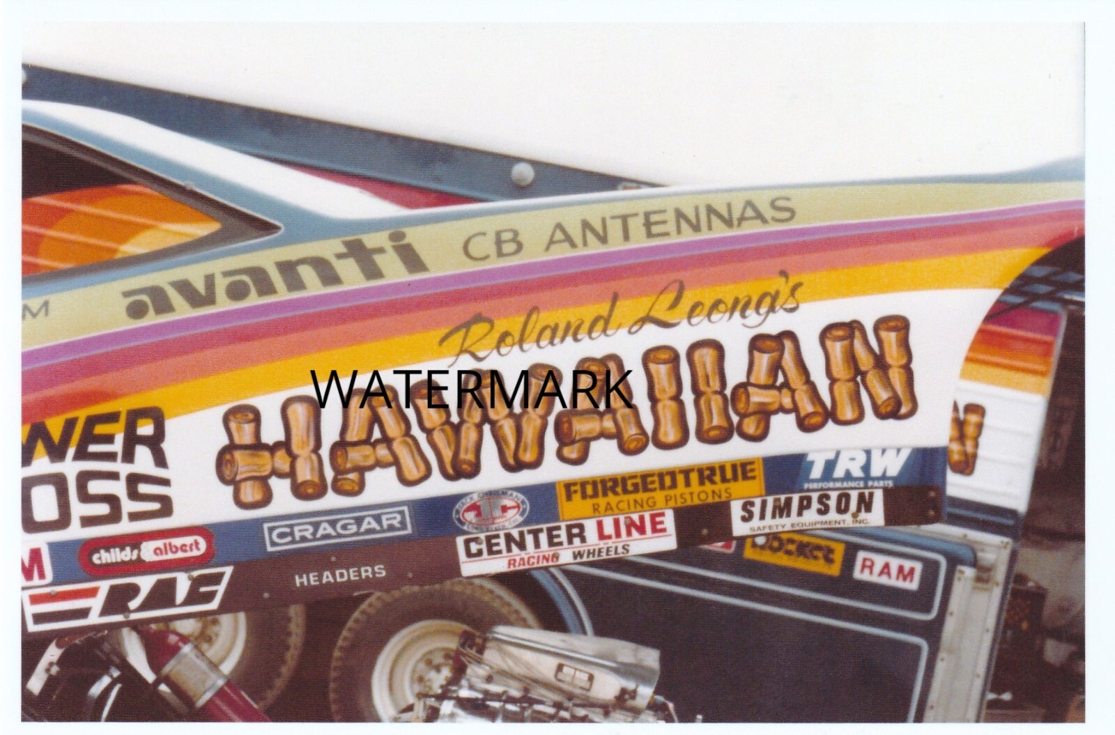 1970s NHRA Drag Racing-"HAWAIIAN" AA/FC-Roland Leong-Ron Colson-MID ...