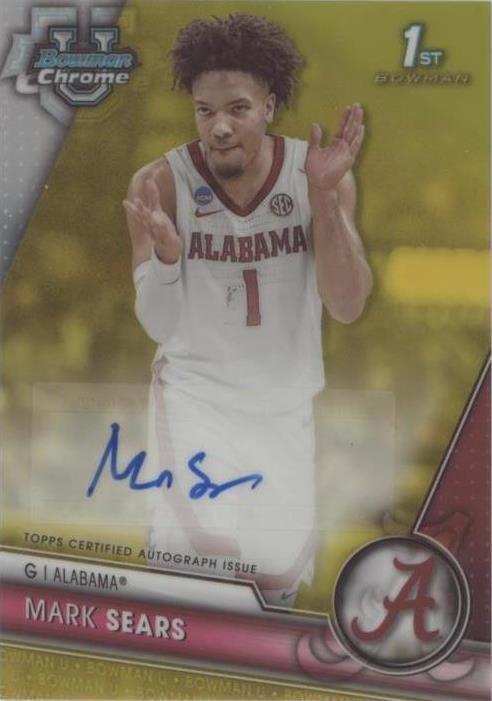 2023-24 Bowman University Chrome - Chrome Prospect Autographs Mark ...
