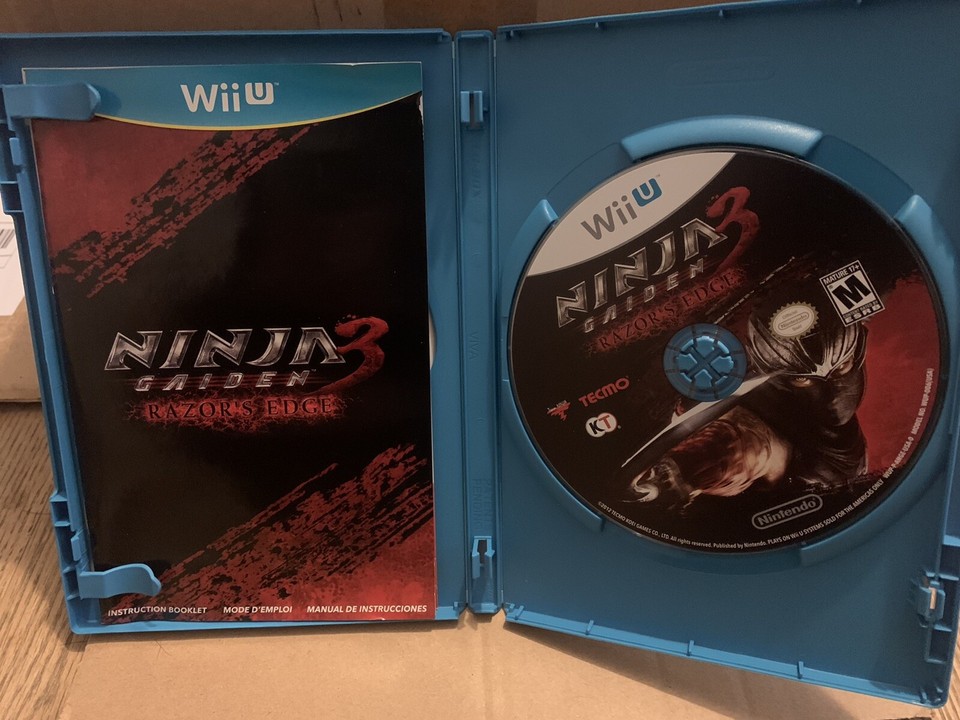 Ninja Gaiden 3: Razor's Edge (Nintendo Wii U, 2012) - Complete With ...