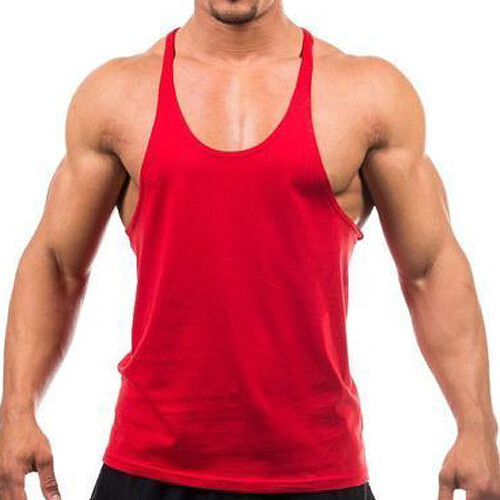Gym Stringer - Men's Bodybuilding and Fitness Tank Top - Stringer ...