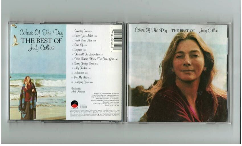 THE BEST OF JUDY COLLINS: COLORS OF THE DAY CD-BOTH SIDES NOW-AMAZING ...