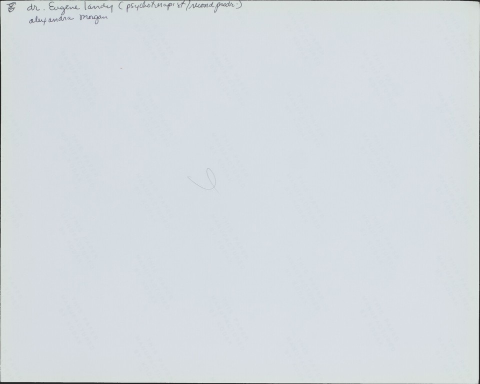 Dr. Eugene Landy (Psychologist), Alexandra Morgan (Actress) ORIGINAL ...