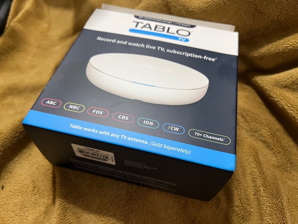 Tablo 4th Gen 2-Tuner 128GB 1080p FHD Over-The-Air Streaming Player ...