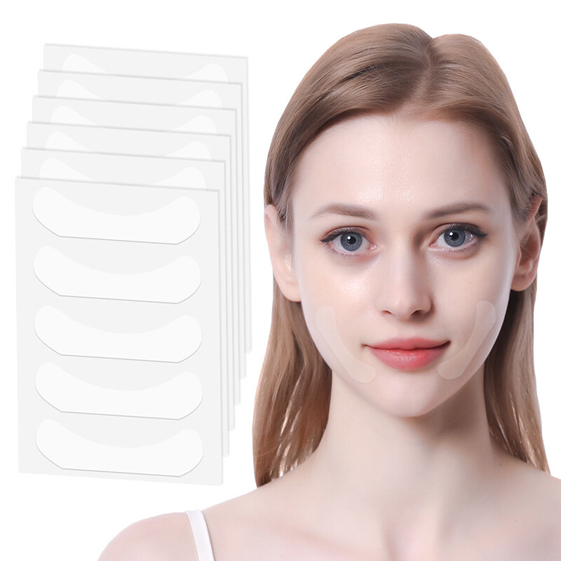 30/40Pcs Invisible Lifting Face Stickers Thin Face Stickers Removing ...