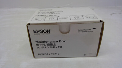 Genuine Epson WF-6090/R8591 Maintenance Box PXMB4, T6712 | eBay