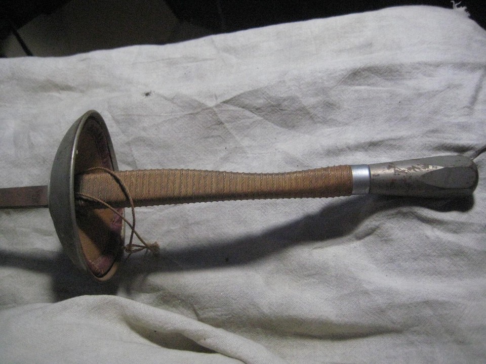 Vintage Prieur Paris/ Made in France 'Castello' fencing foil #5 blade ...