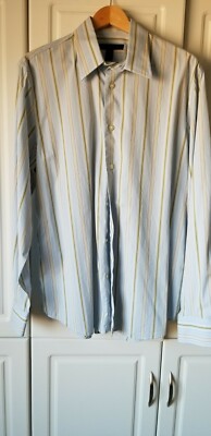 Express men dress shirt, large, stretch, modern fit | eBay