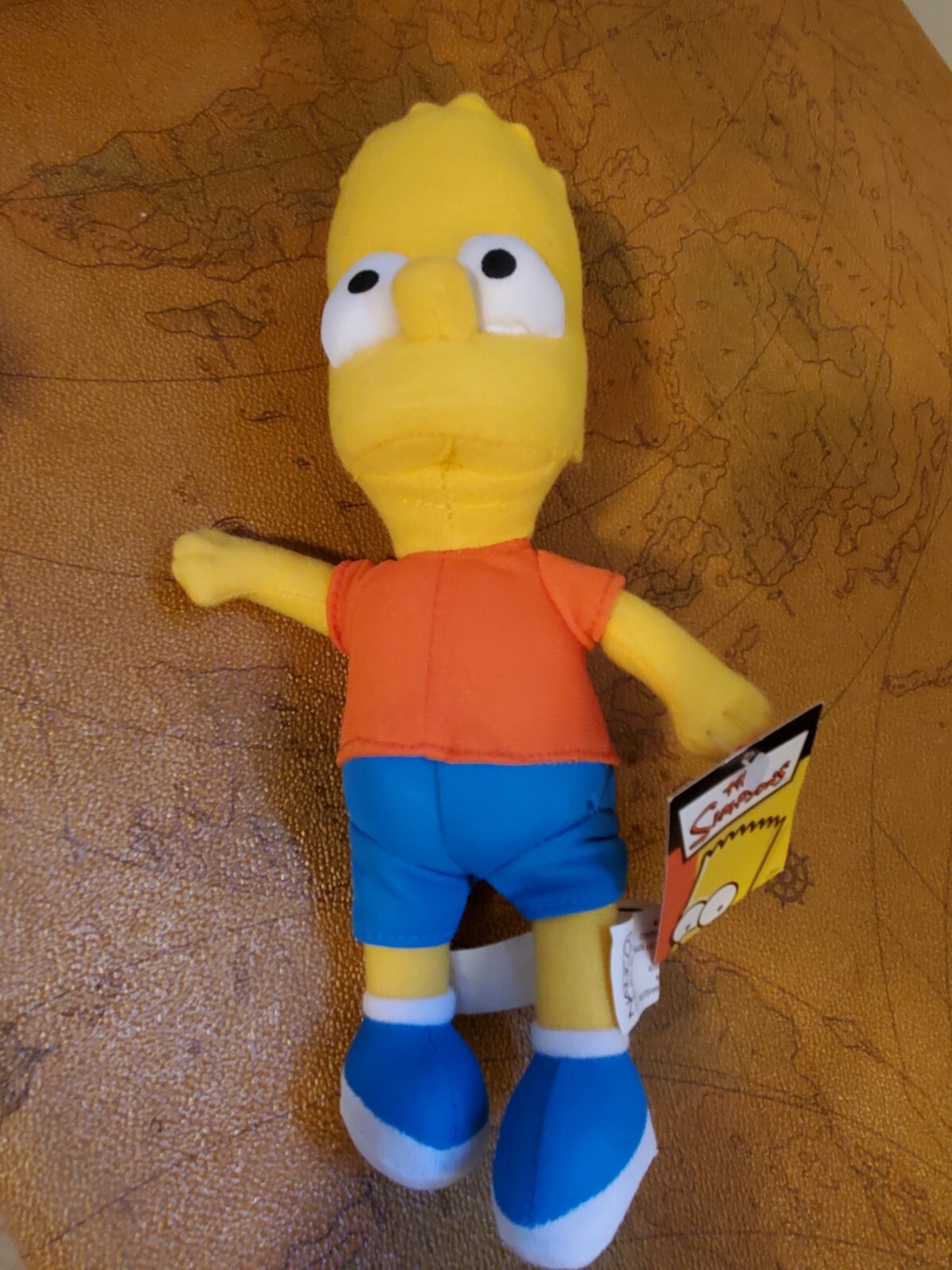 The Simpsons Bart Simpson Plush Stuffed Doll collectible plushie | eBay