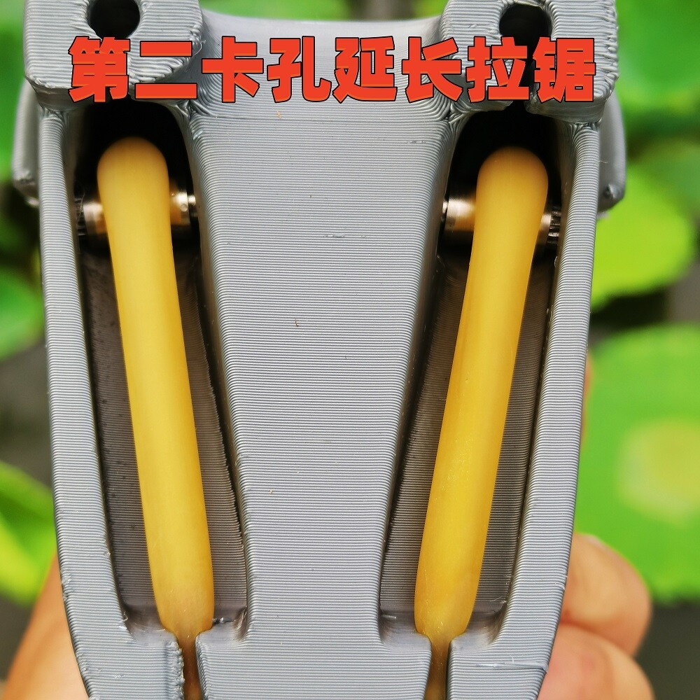 Powerful Slingshot Fishing Bow Catapult Hunting Slingbow 3D Printed ...