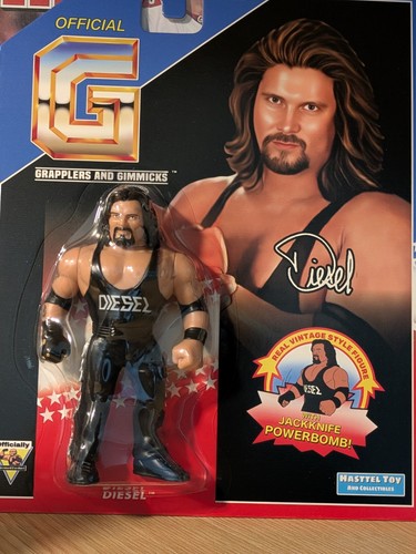 Grapplers and Gimmicks Diesel 95 Kevin Nash Hasttel Toy WWF Hasbro ...