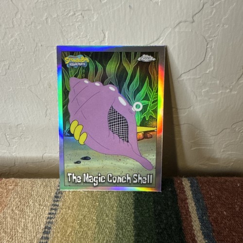 2025 Topps Chrome SpongeBob SquarePants #193 The Magic Conch Shell card | eBay