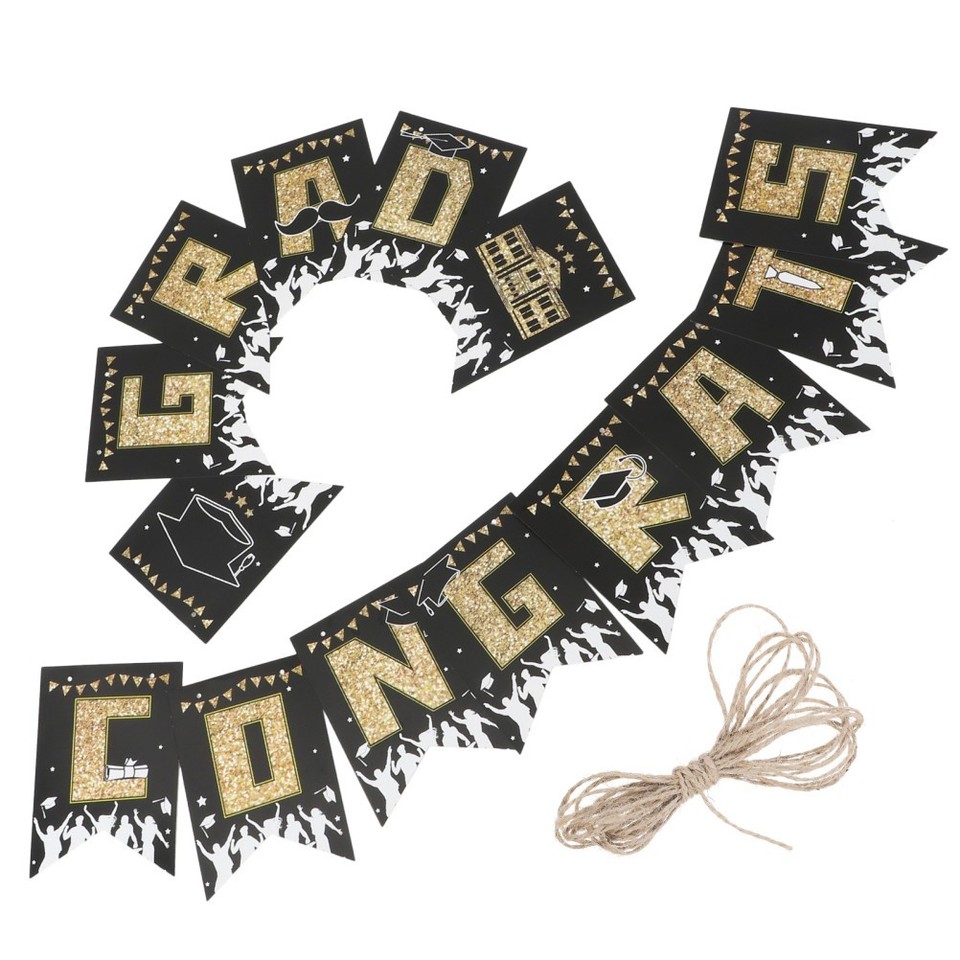 Wall Banner Decors Graduation Background Graduate Party Supplies | eBay ...