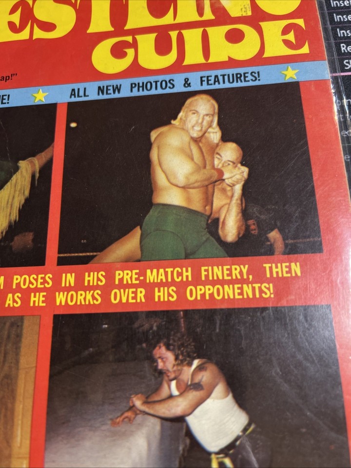Vintage WWE/WWF Wrestling Magazine Wrestling Guide 1973 Superstar Billy ...