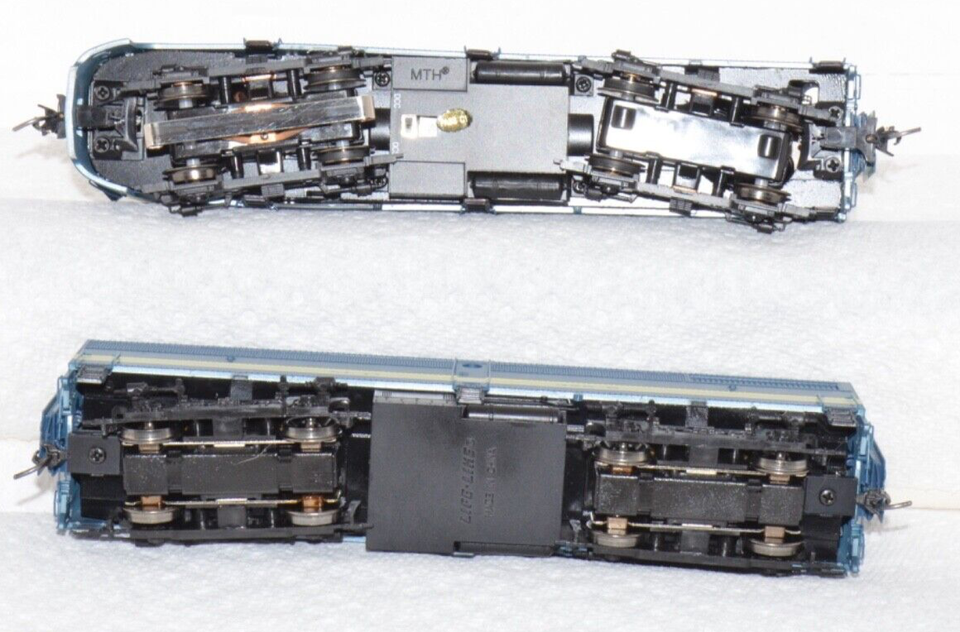 MTH 3 Rail AC for Marklin DCC/DCS Missouri Pacific ALCO FA-1 AB Set HO ...