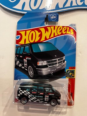 2024 HOT WHEELS BLACK DODGE VAN 5/5 HW VANS 248/250 | eBay