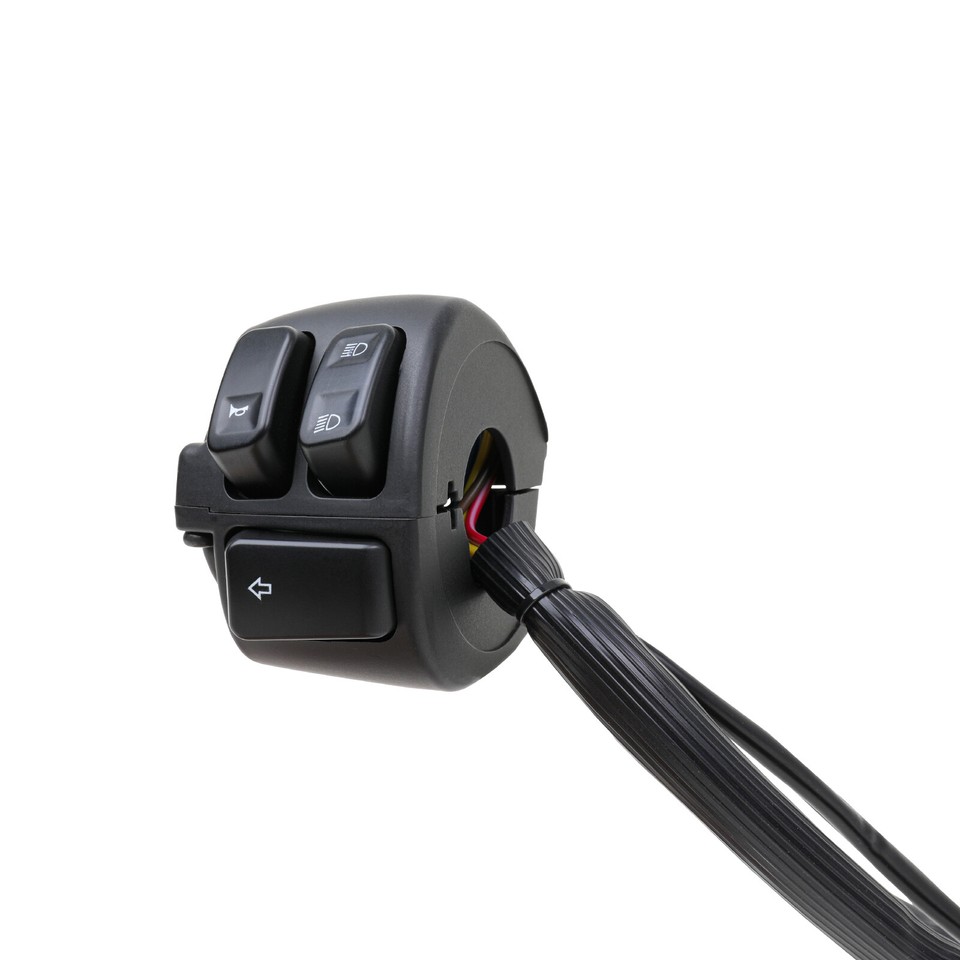 1" Handlebar Switches Control For 1996-2012 Harley Softail Dyna ...