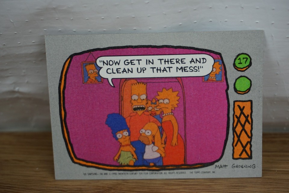 1990 Topps Simpsons Trading Cards - YOU PICK Complete Your Set | eBay