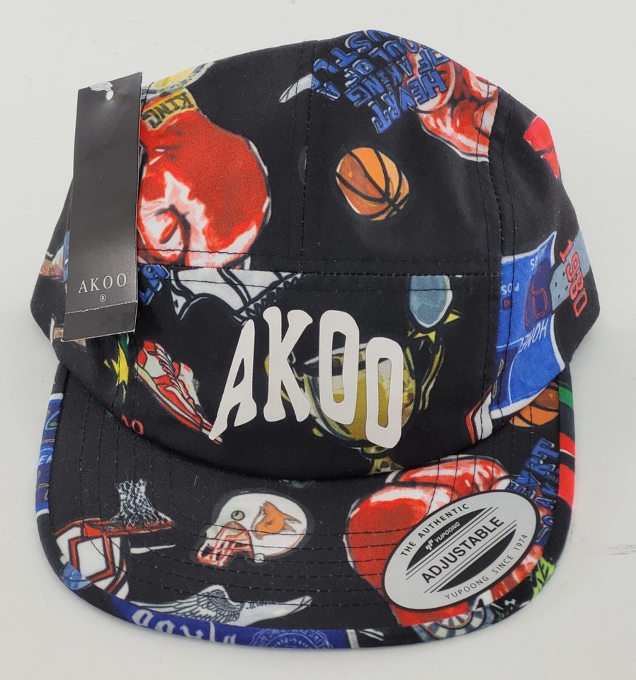 MENS 100% AUTHENTIC AKOO STRAPBACK MARATHON HAT | eBay