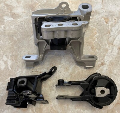 3pc Engine Mount and Transmission Mount fits Mazda 2 2017 2018 2019 1 ...