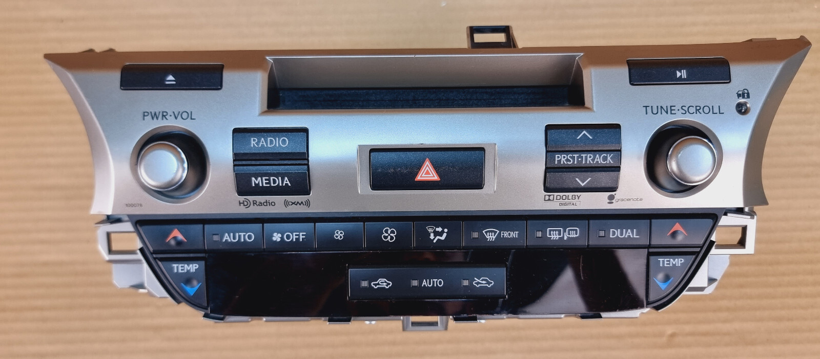 Lexus ES300H ES350 2013 Gracenote SAT HD Radio 86130-33011 FACE ID ...