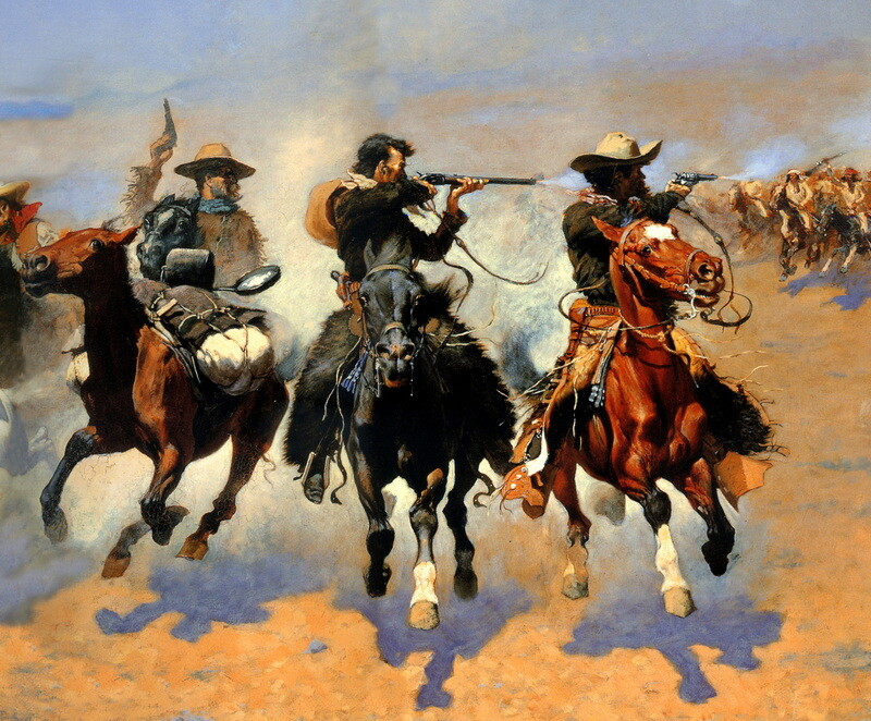 Old Western Paintings