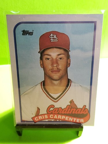 1989 Topps #282 Chris Carpenter St. Louis Cardinals RC Rookie | eBay