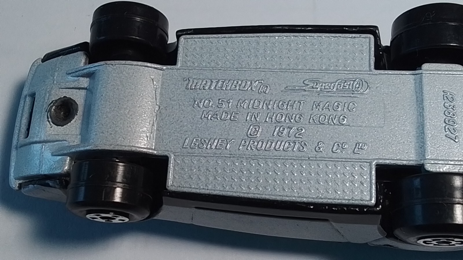 VINTAGE MATCHBOX SUPERFAST 1972 NO.51 MIDNIGHT MAGIC WITH OPENING ...