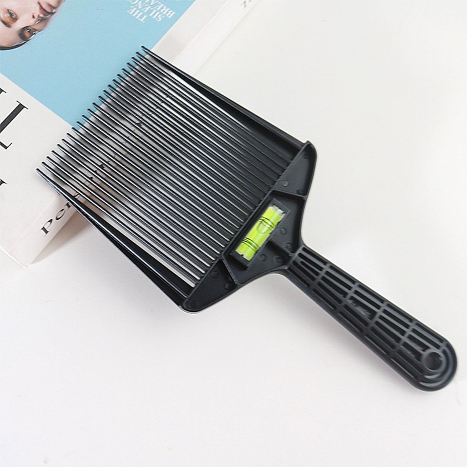 Men Flat Top Guide Comb Smoothing Teeth Barber Haircut Comb Hairstyle ...