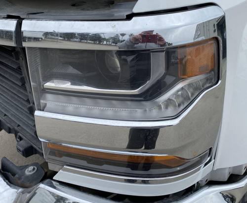 2016-2019 CHEVY SILVERADO 1500 OEM Headlamp Assembly Left Only Chrome ...