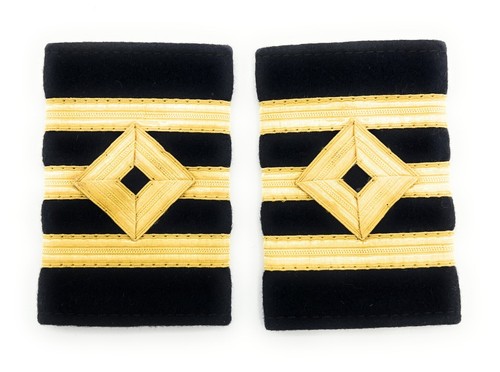 Epaulette Merchant Navy Slip On Soft Chief officer Chief Mate on Navy ...