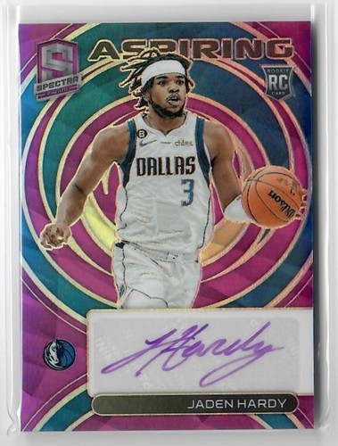 2022-23 Panini Spectra Jaden Hardy AUTO /35 Mavericks | eBay